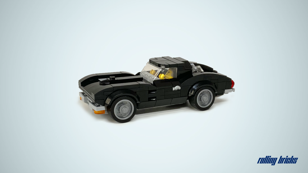 LEGO MOC 1963 Chevrolet Corvette Sting Ray by RollingBricks | Rebrickable - Build with LEGO