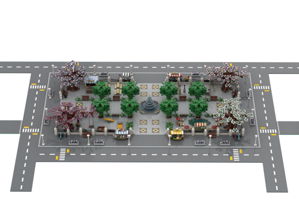 LEGO MOC briCKs - City Square for Modular Buildings by briCKsbyCK ...