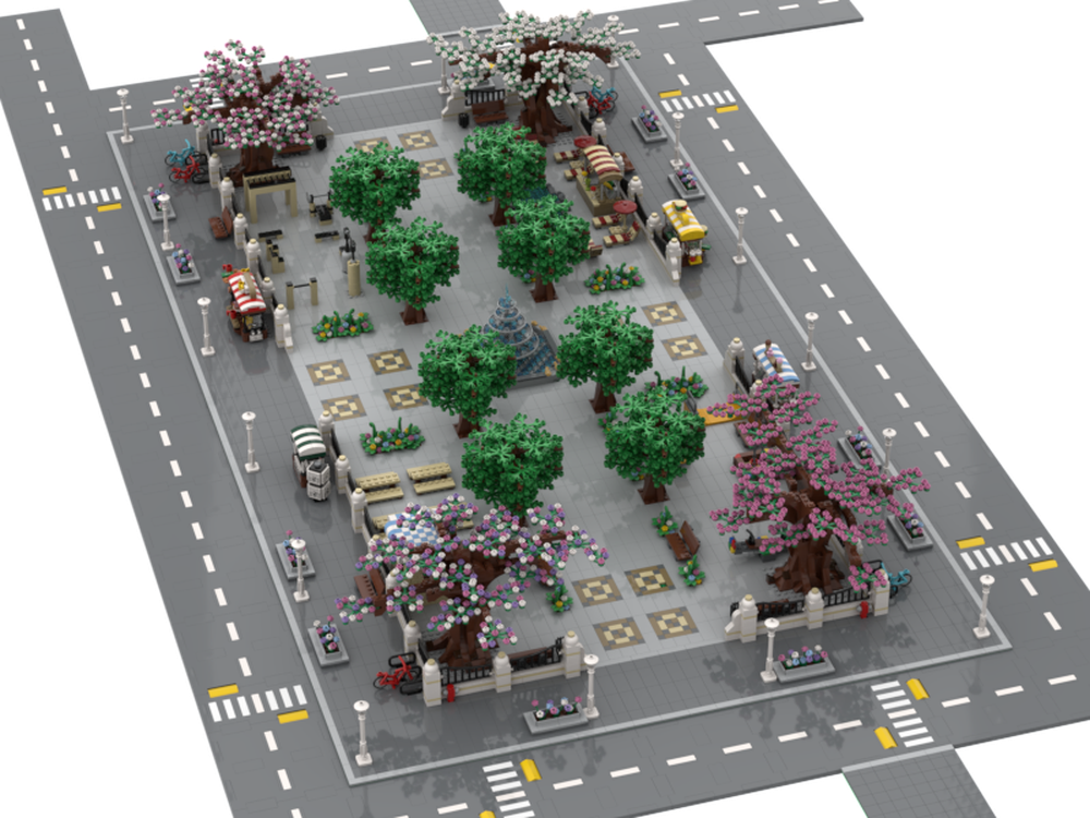 LEGO MOC briCKs - City Square for Modular Buildings by briCKsbyCK ...