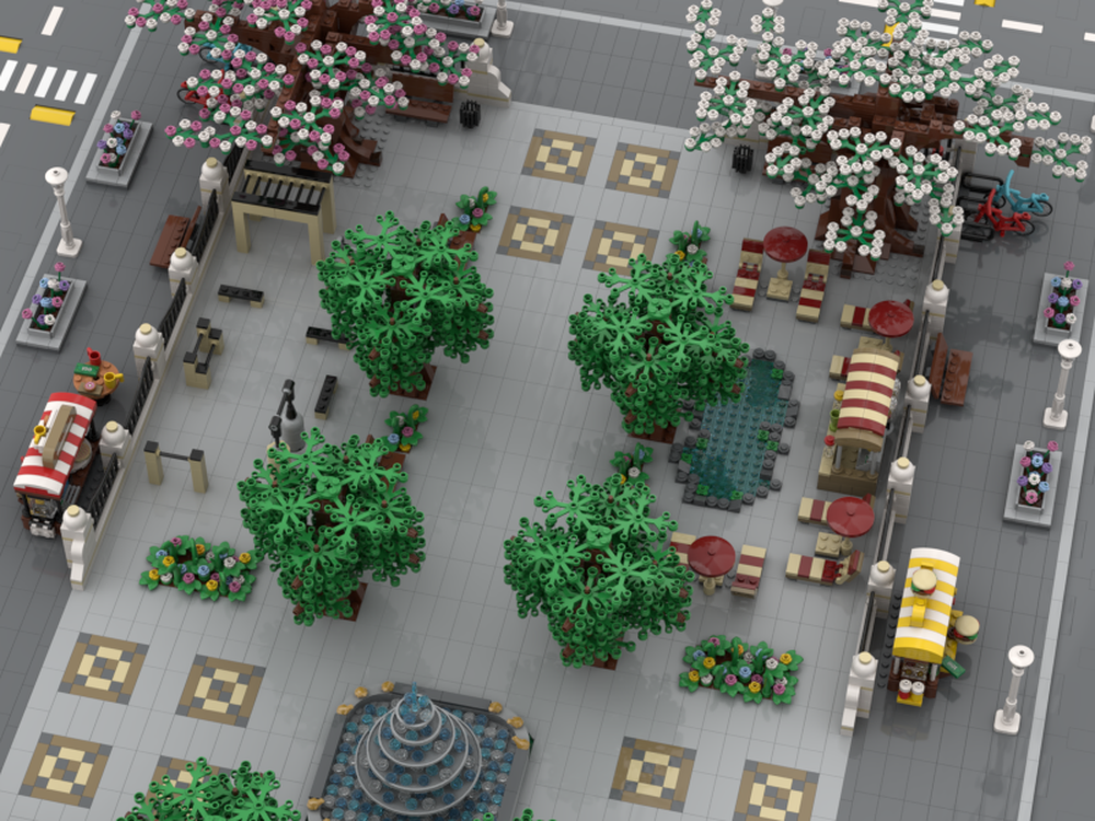 LEGO MOC briCKs - City Square for Modular Buildings by briCKsbyCK ...