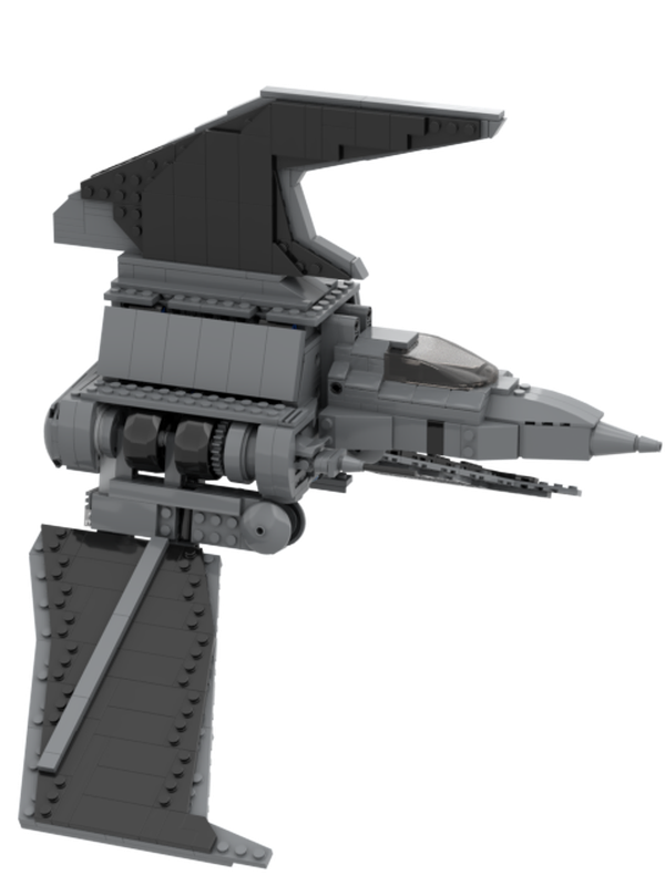 LEGO MOC The Bad batch shuttle by Trufflecat | Rebrickable - Build with ...