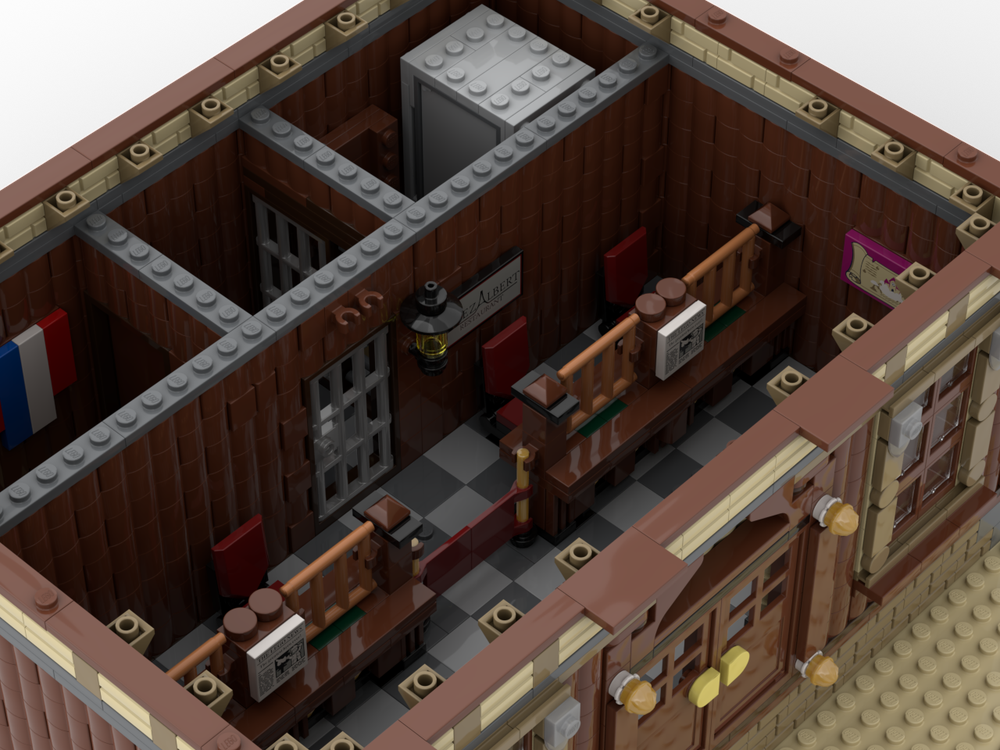 LEGO MOC Wild West Bank by Huebre | Rebrickable - Build with LEGO