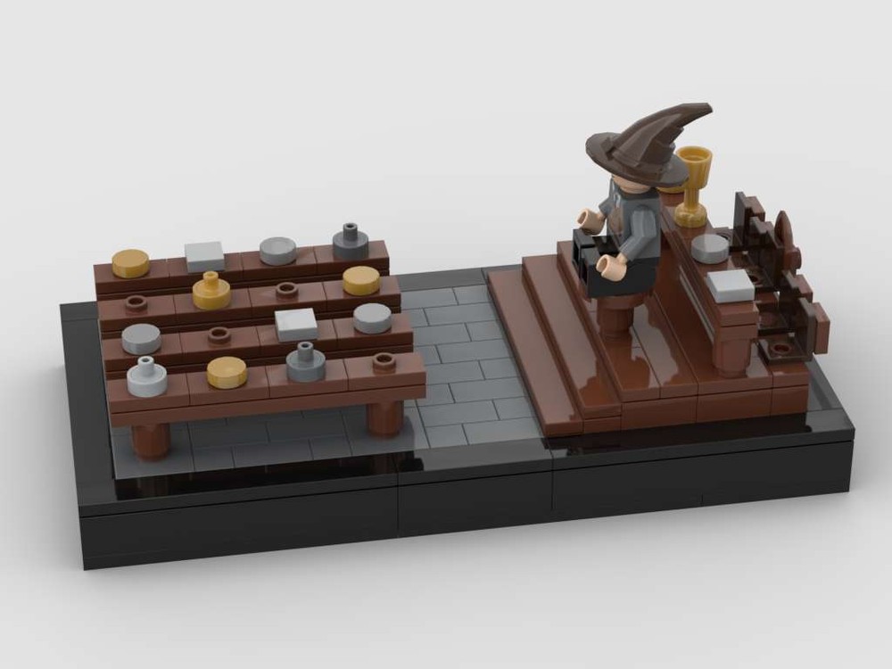 LEGO MOC Great Hall Vignette by sstritzke | Rebrickable - Build with LEGO