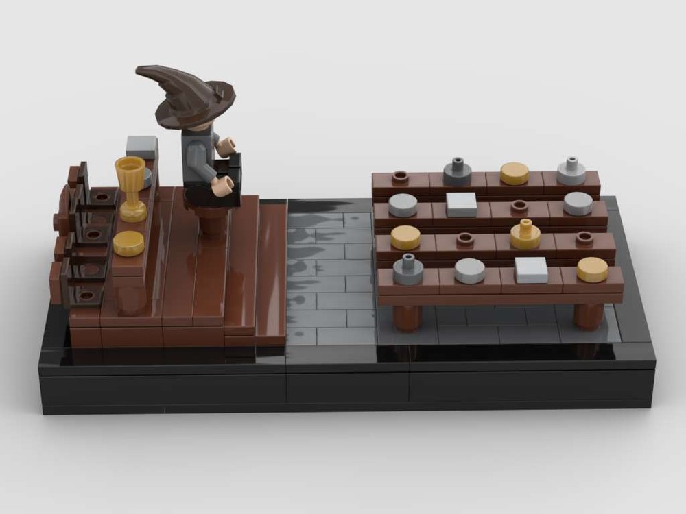 LEGO MOC Great Hall Vignette by sstritzke | Rebrickable - Build with LEGO
