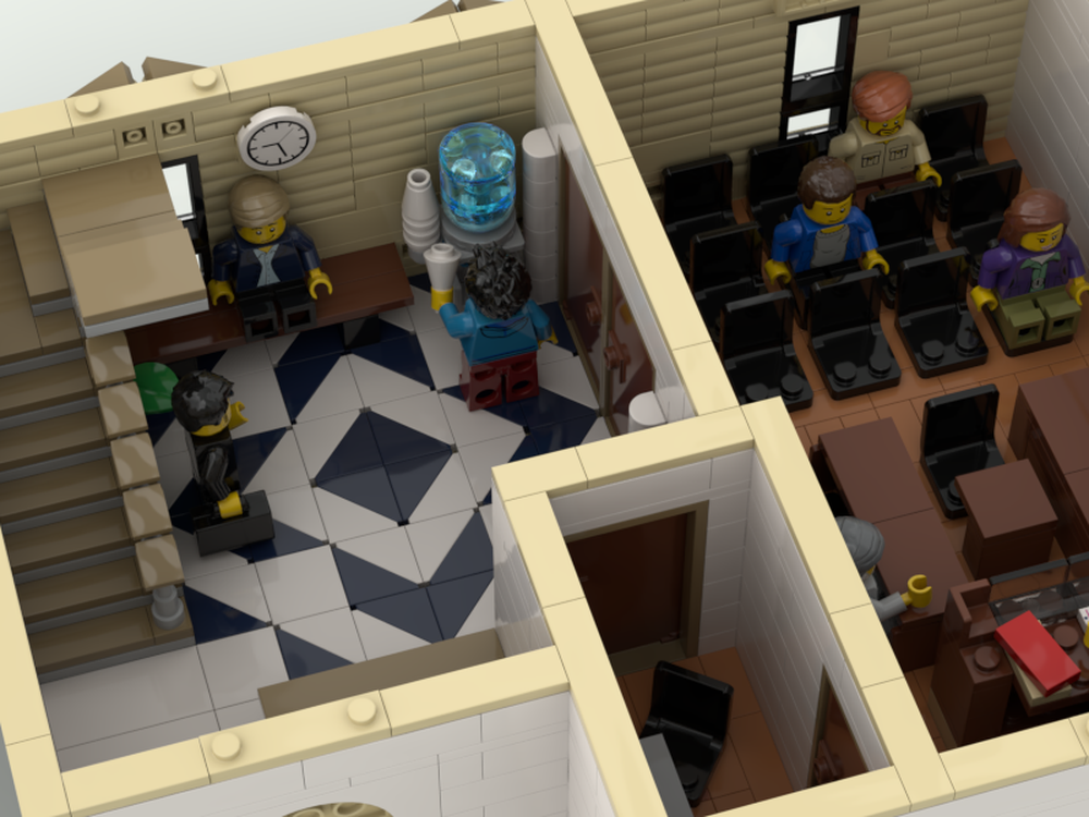 LEGO MOC Modular Court House by Chricki | Rebrickable - Build with LEGO