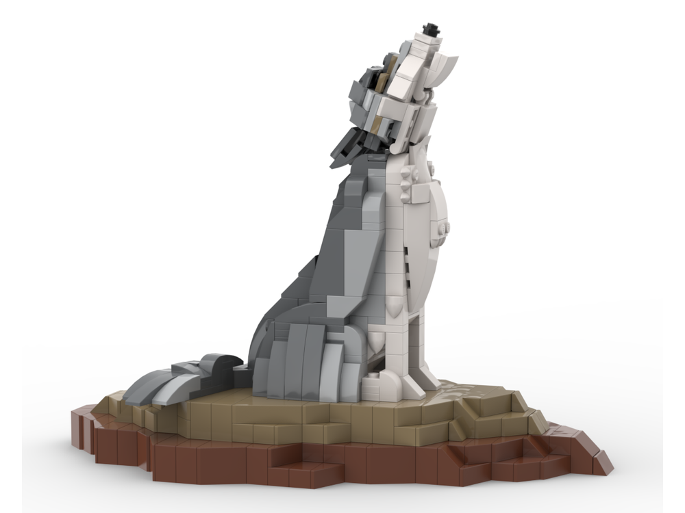 LEGO MOC Wolf by Miro | Rebrickable - Build with LEGO