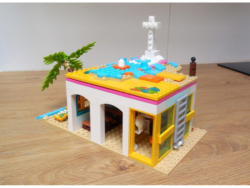 LEGO MOC 41428 Seaside Chapel by Gooble | Rebrickable - Build with LEGO