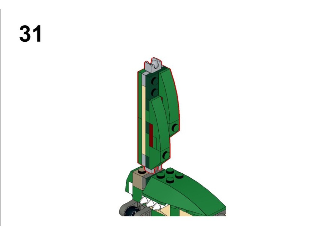 LEGO MOC 31058 Giraffe Alternate Build by LegoDesigner | Rebrickable ...