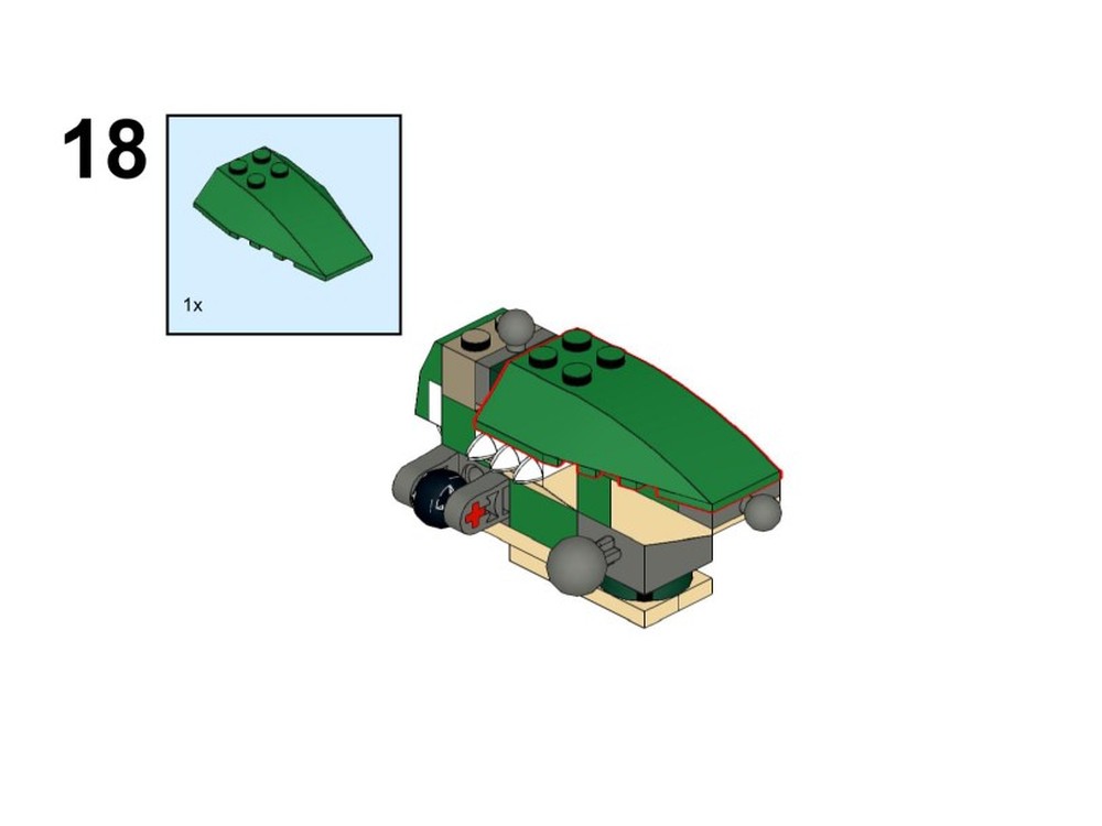 LEGO MOC 31058 Giraffe Alternate Build by LegoDesigner | Rebrickable ...