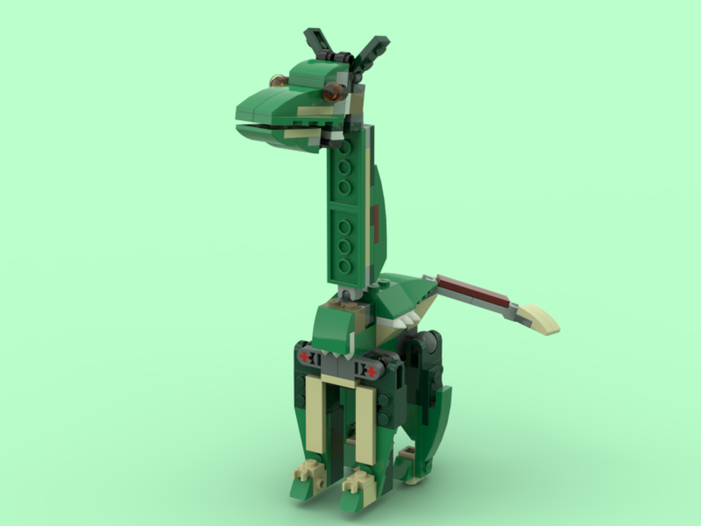 LEGO MOC 31058 Giraffe Alternate Build by LegoDesigner | Rebrickable ...