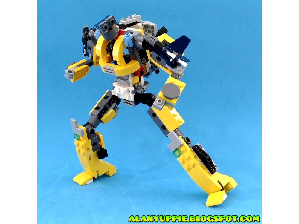 LEGO MOC Transformer Speedboat aka BumbleSea v4 from set 31090 by ...