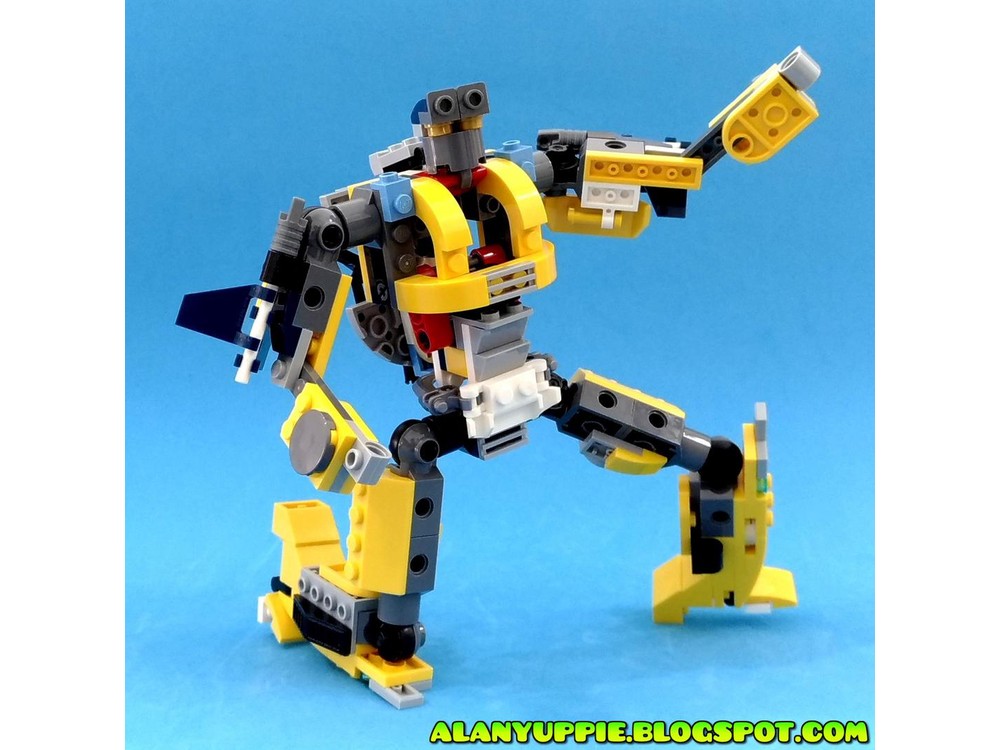 LEGO MOC Transformer Speedboat aka BumbleSea v4 from set 31090 by ...