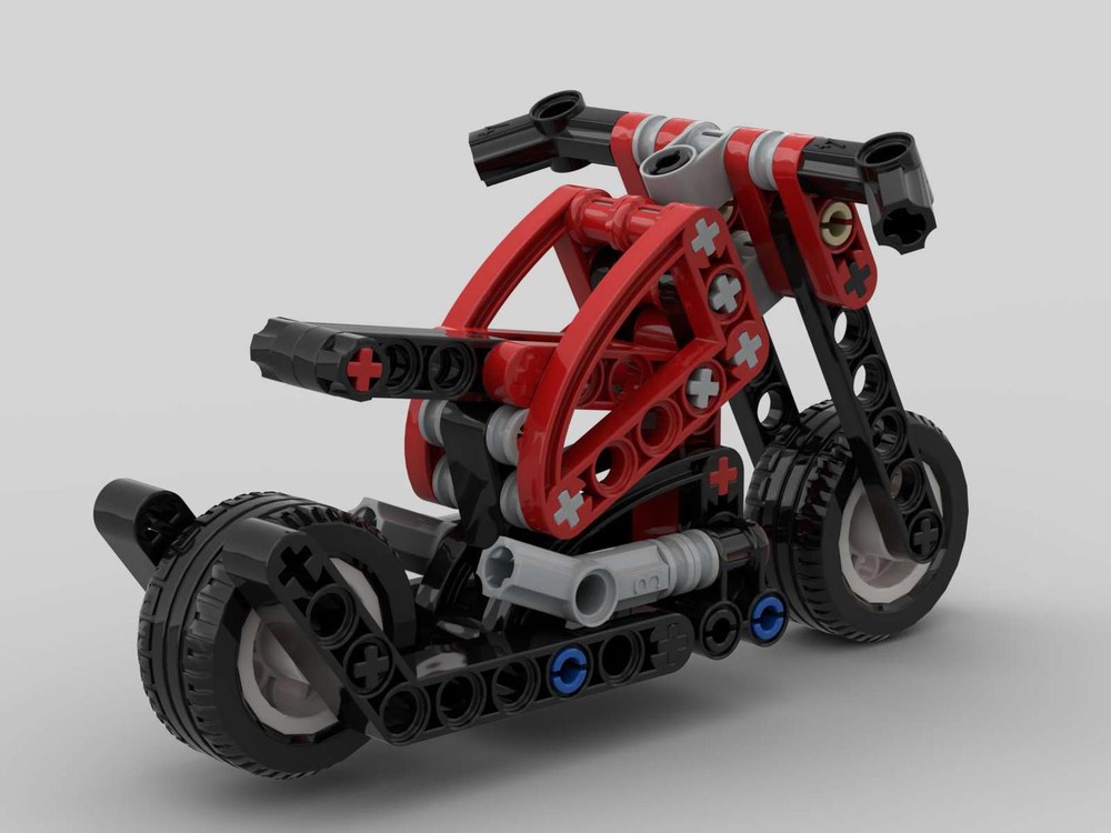LEGO MOC Motorcycle by Viernes | Rebrickable - Build with LEGO