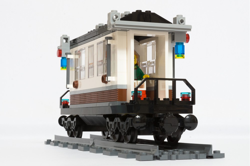 LEGO MOC Vintage Passenger Coach by apparat | Rebrickable - Build with LEGO