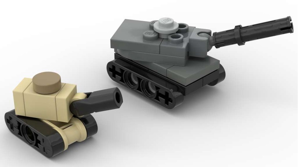 LEGO MOC Micro Tanks by meregt | Rebrickable - Build with LEGO