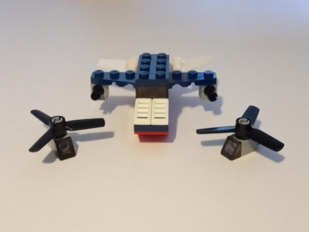Lego Moc Plane And Mini Helicopters By Jimboblimb Rebrickable Build
