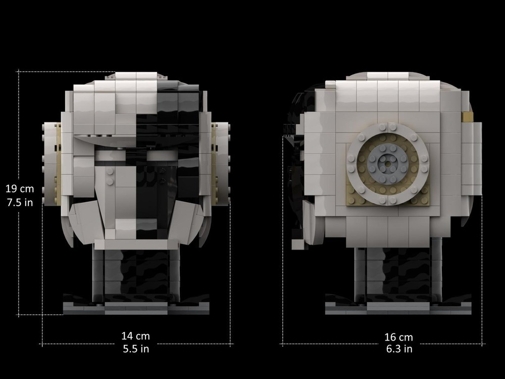 LEGO MOC Futuristic Helmet - 21309/92176 NASA Apollo Saturn V ...