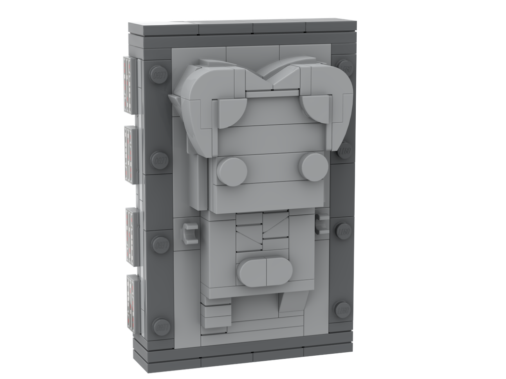 LEGO MOC-75191 Han-Solo in Carbonite BrickHeadz by Imperial_brickz ...