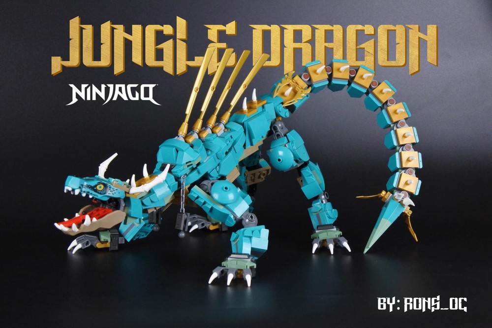 LEGO MOC Ninjago Jungle Dragon by Rons_oc | Rebrickable - Build with LEGO