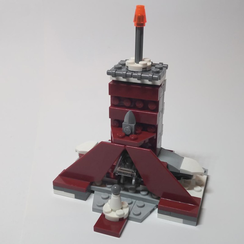 LEGO MOC Futuristic Skyscraper by Dafeld | Rebrickable - Build with LEGO