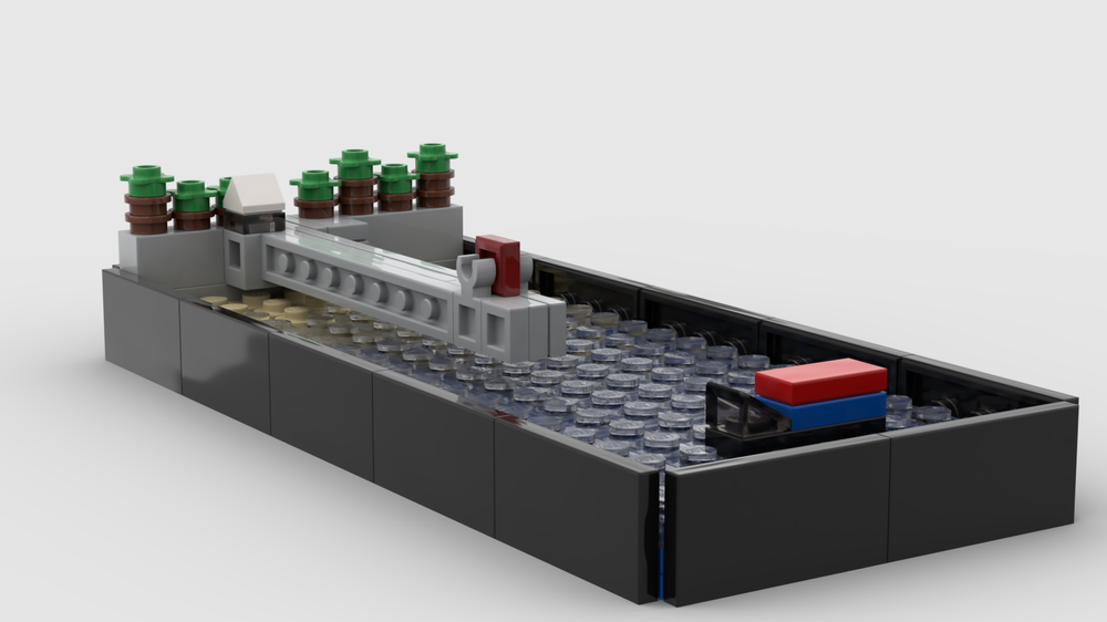 LEGO MOC Micro Manhattan Beach Pier by FunnyTacoBunny | Rebrickable ...