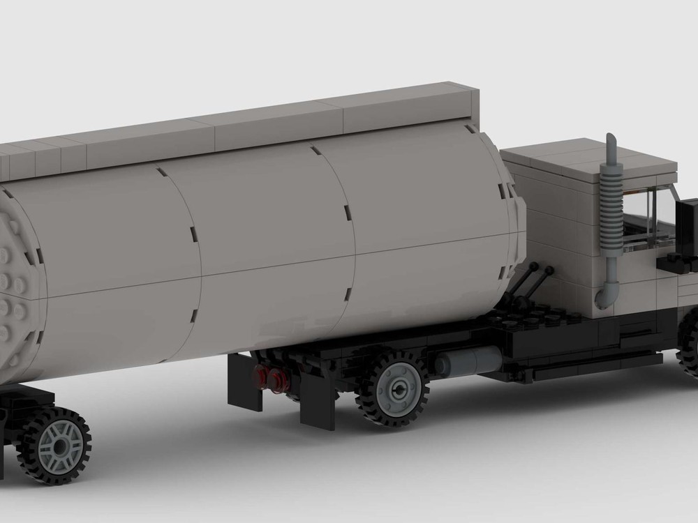 LEGO MOC Freightliner Cascadia oil tanker by lego4366 | Rebrickable ...