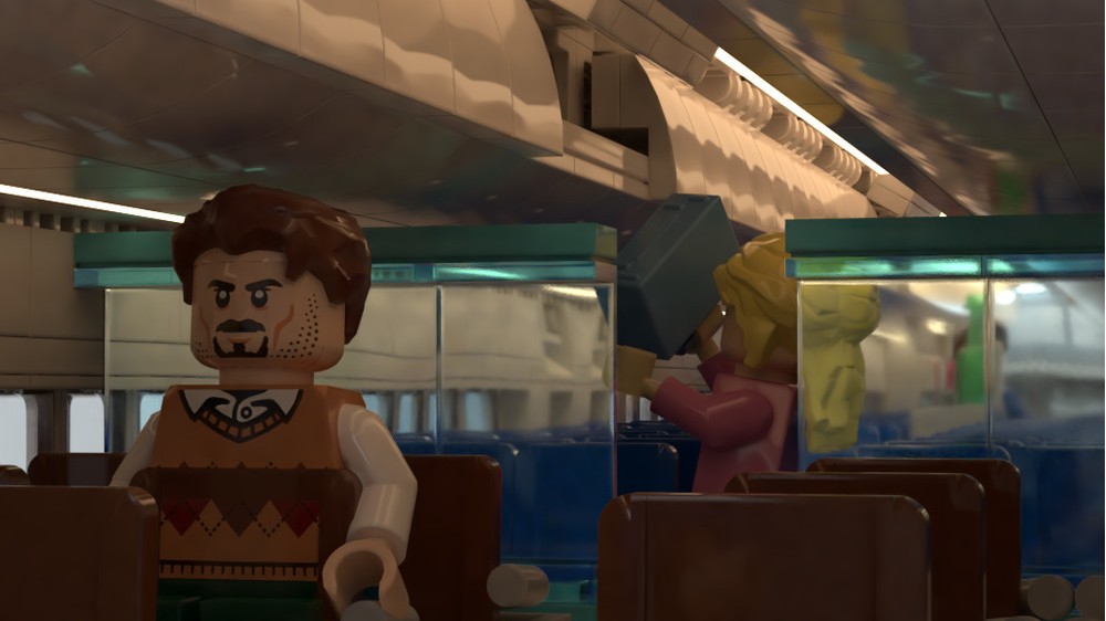 LEGO MOC Airbus A320 by renaatdemuynck | Rebrickable - Build with LEGO