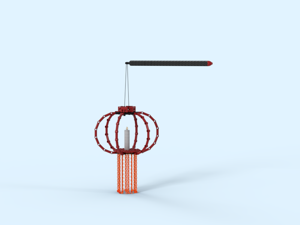 Lego Moc Lantern By Namowen Rebrickable Build With Lego