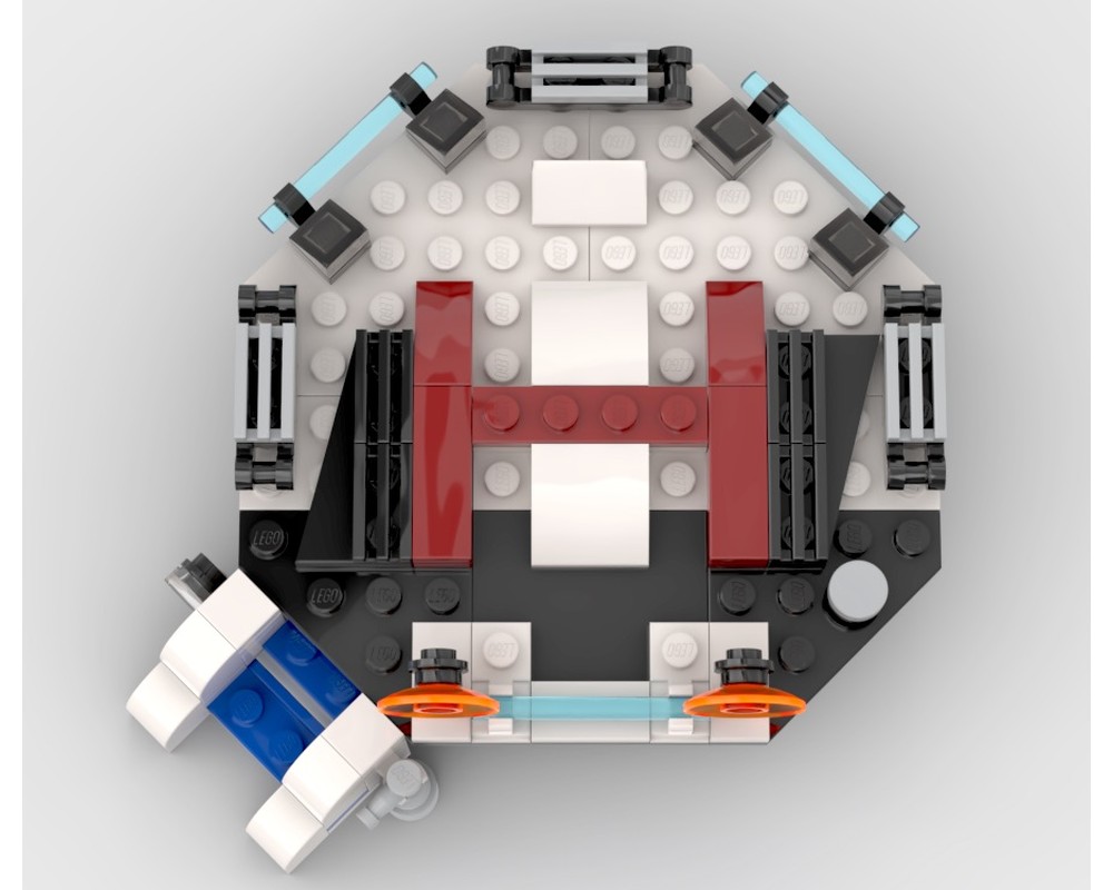 LEGO MOC 31091 Helipad for Dolphin by crazy8ron | Rebrickable - Build ...