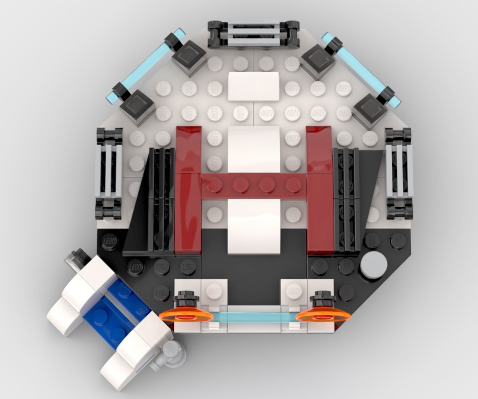 LEGO MOC 31091 Helipad for Dolphin by crazy8ron | Rebrickable - Build ...
