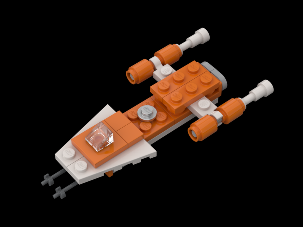 LEGO MOC Y-Wing (Alternate build of 30386 - Poe Dameron's X Wing) by ...
