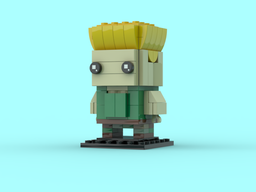 LEGO MOC Lego Brickheadz Street Fighter Guile by ednigma | Rebrickable ...