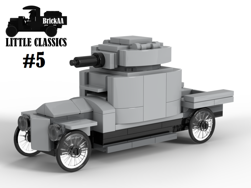 LEGO MOC Little classics #5 - Armored car by BrickAA | Rebrickable ...