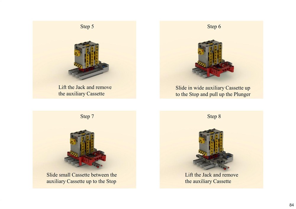 LEGO MOC Pneumatic Jack-up System by legolaus | Rebrickable - Build ...
