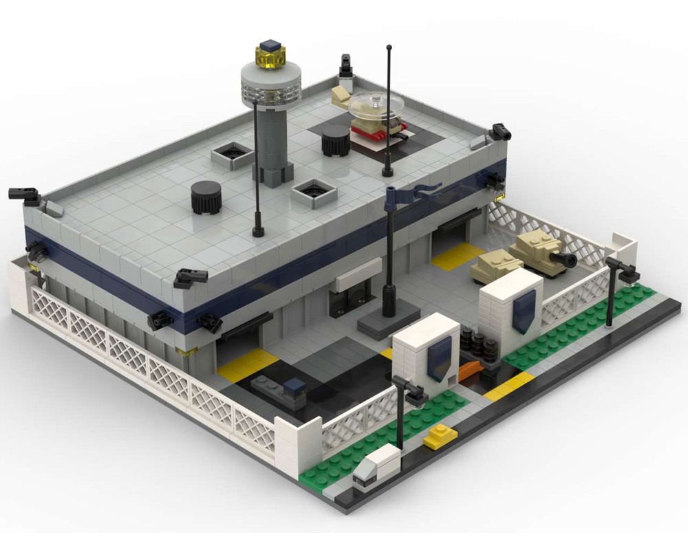 LEGO MOC Modular Factory #2 by meregt | Rebrickable - Build with LEGO