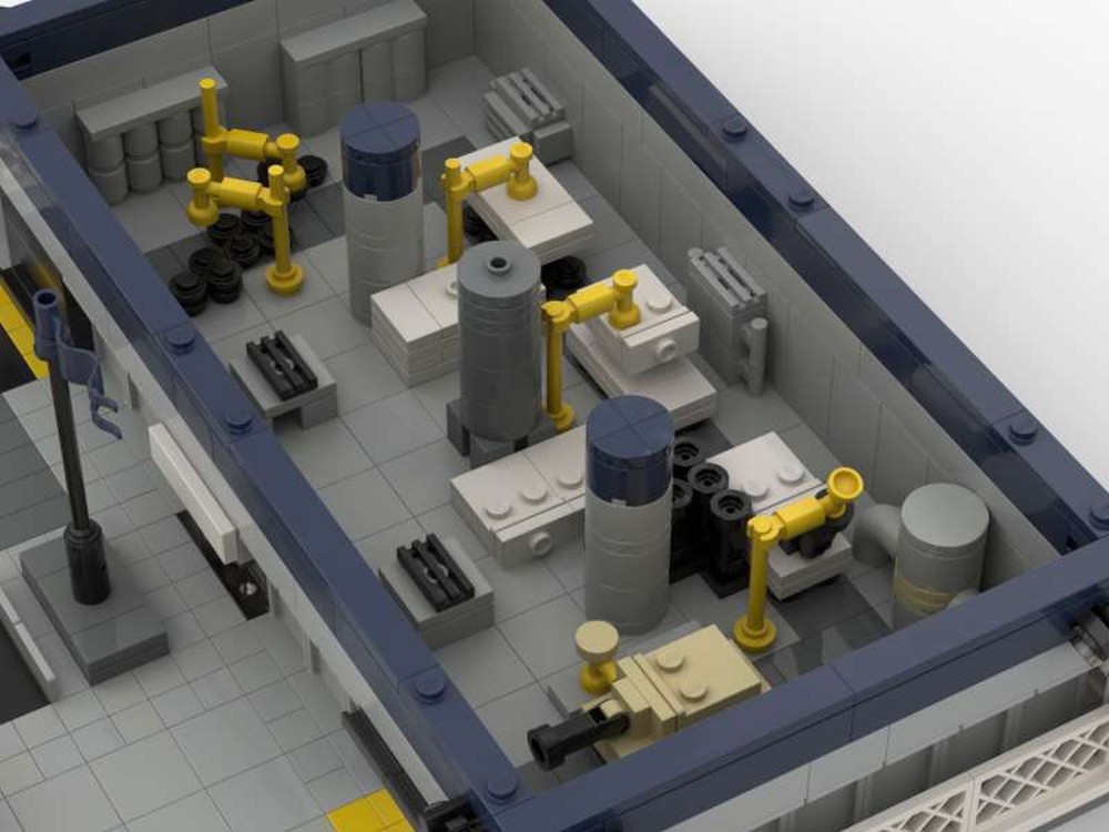 LEGO MOC Modular Factory #2 by meregt | Rebrickable - Build with LEGO