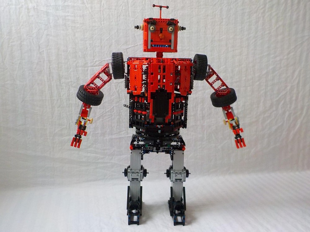 Lego Moc Retro Robot By Jason44 Rebrickable Build With Lego