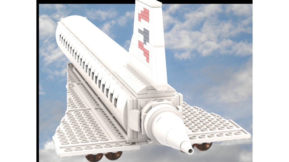 LEGO MOC Concorde by The0 | Rebrickable - Build with LEGO