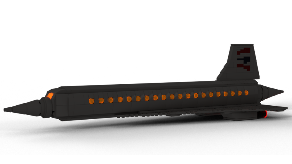 LEGO MOC Concorde by The0 | Rebrickable - Build with LEGO