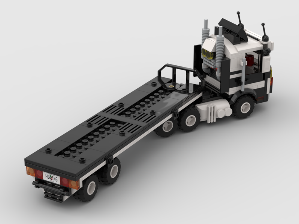 LEGO MOC Big Rig by HaulingBricks | Rebrickable - Build with LEGO