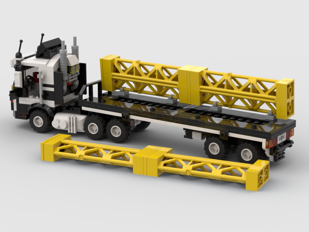 LEGO MOC Big Rig by HaulingBricks | Rebrickable - Build with LEGO
