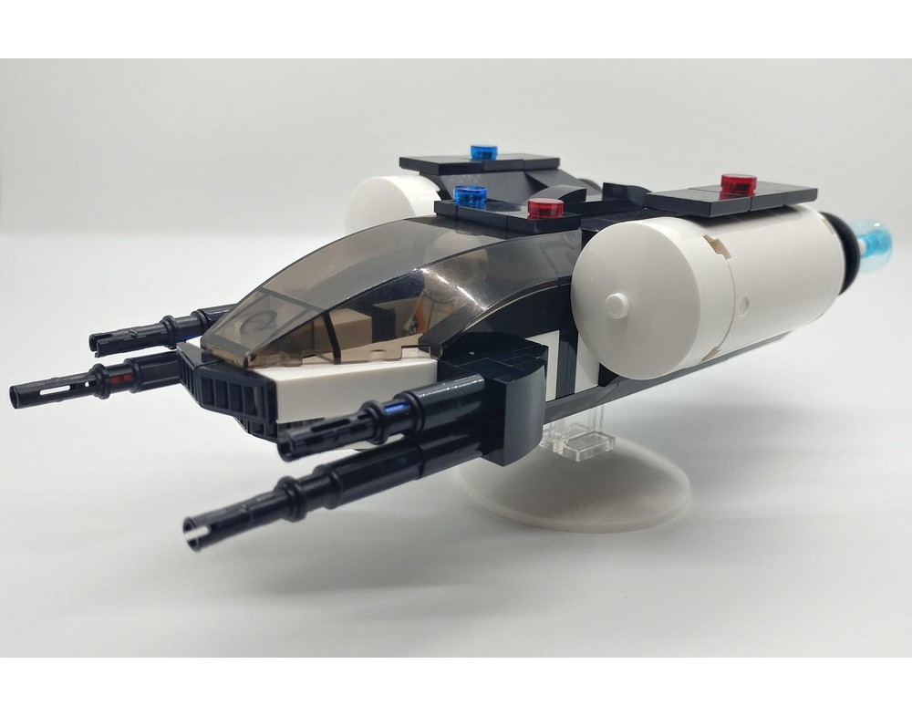 LEGO MOC Experimental Police Space Pursuit by legoguy08 | Rebrickable ...