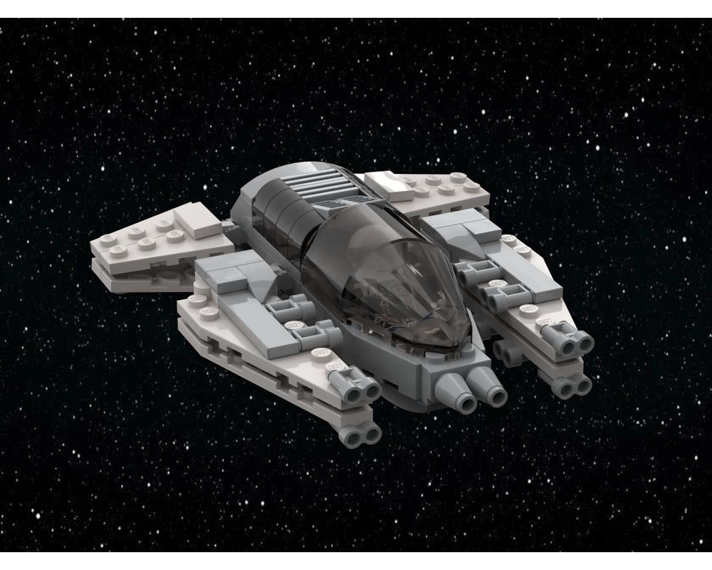 LEGO MOC Interceptor Space Fighter by silenfu | Rebrickable - Build ...