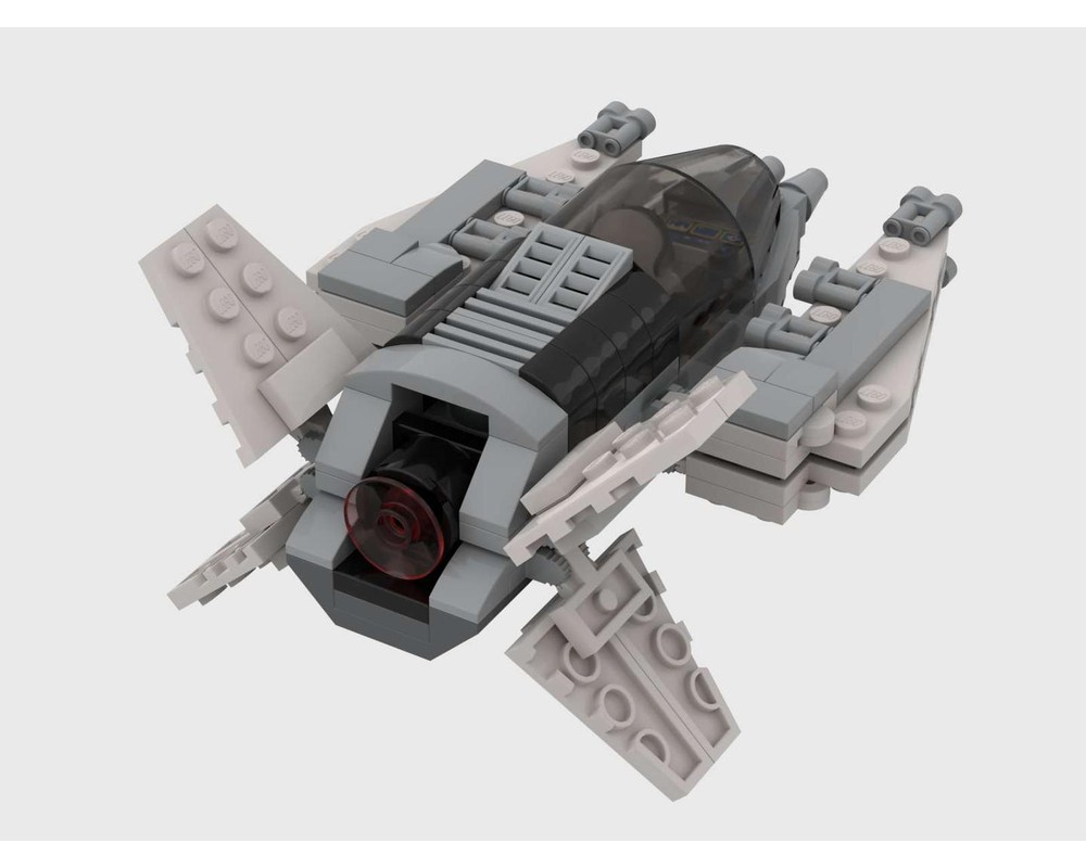 LEGO MOC Interceptor Space Fighter by silenfu | Rebrickable - Build ...