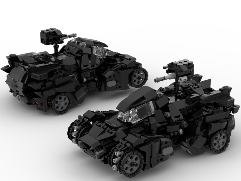 LEGO MOC Arkham Knight Batmobile by Mackur04 | Rebrickable - Build with ...