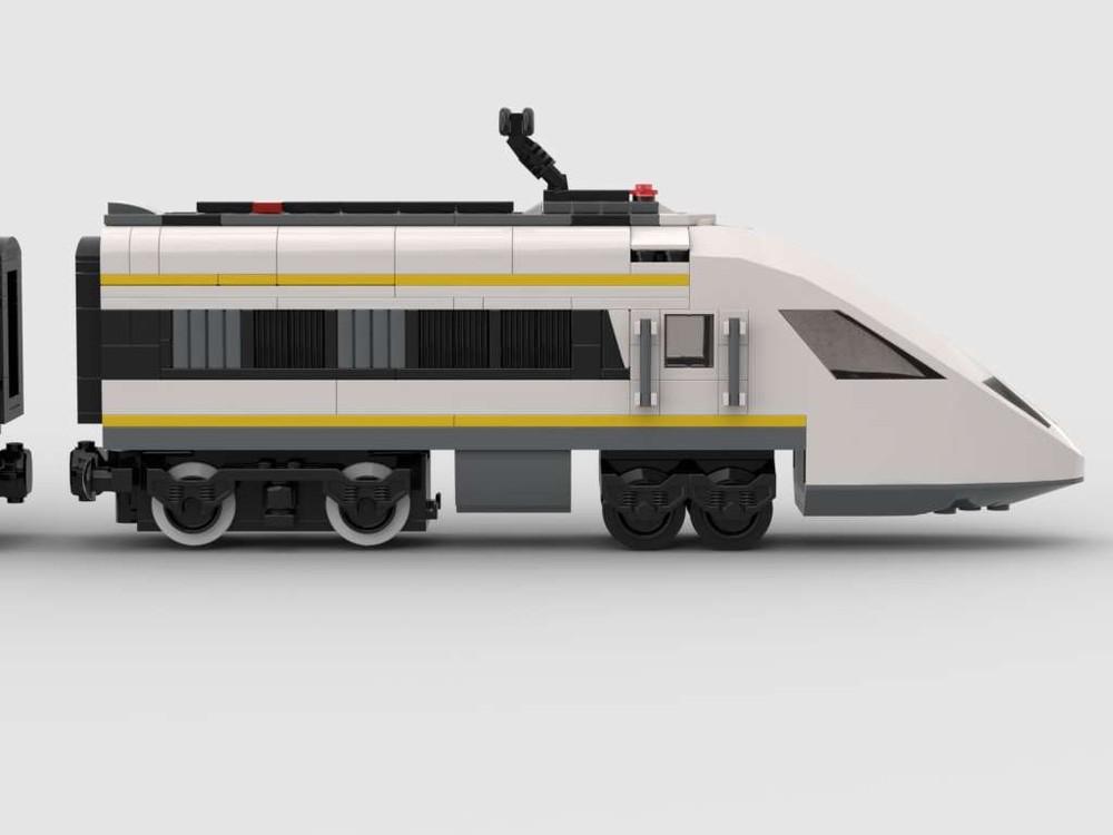 LEGO MOC HighSpeed Passenger Train by Dirk261502 | Rebrickable - Build ...