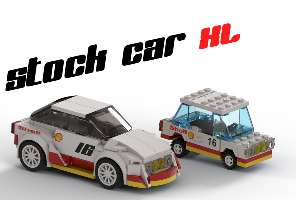 LEGO MOC Stock Car 6634 tribute by besbasdesign | Rebrickable - Build ...