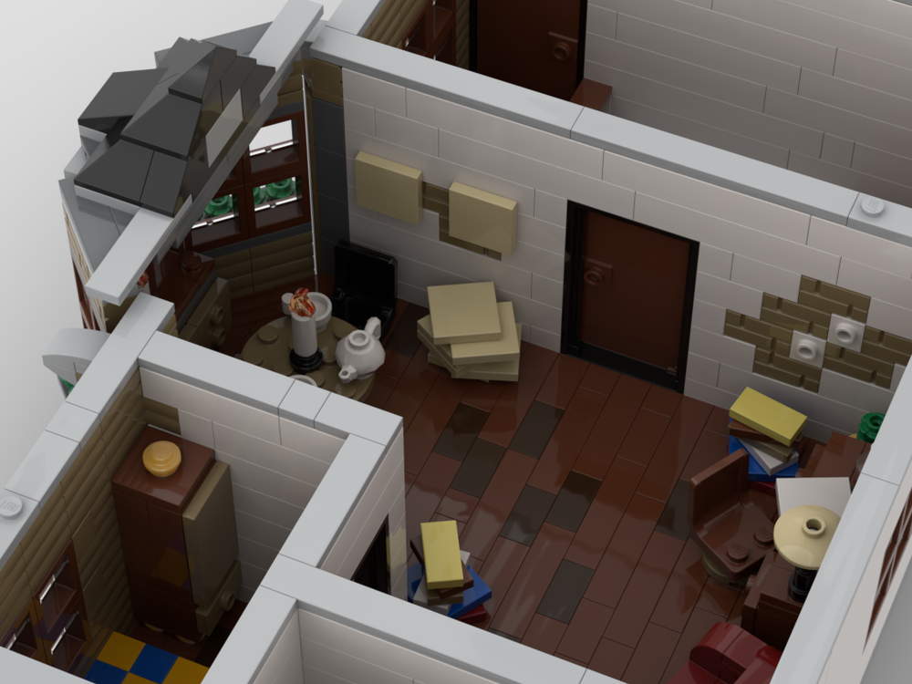 LEGO MOC 221B Baker Street by snotwars | Rebrickable - Build with LEGO