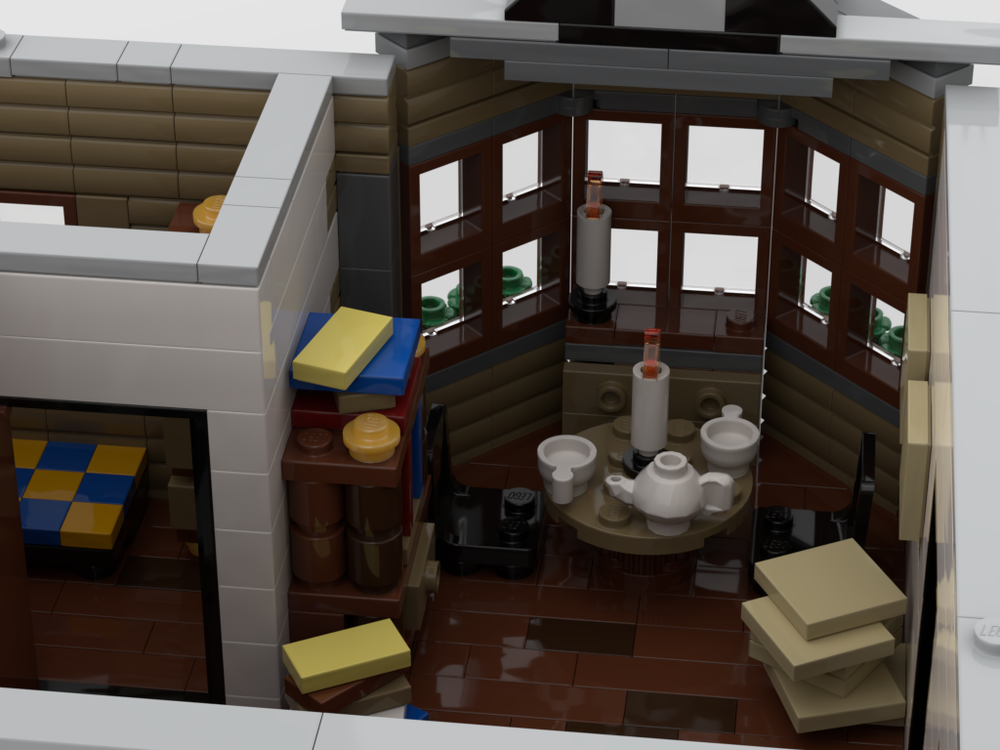 LEGO MOC 221B Baker Street by snotwars | Rebrickable - Build with LEGO