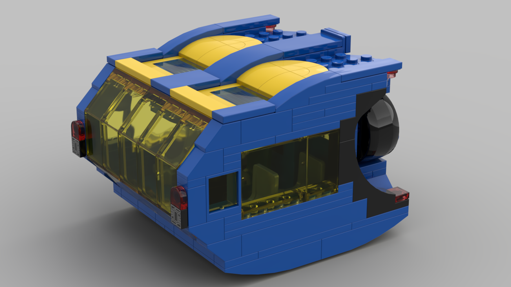 LEGO MOC Chunky Valley Shuttle Ver B by zero_g_is_fun | Rebrickable ...